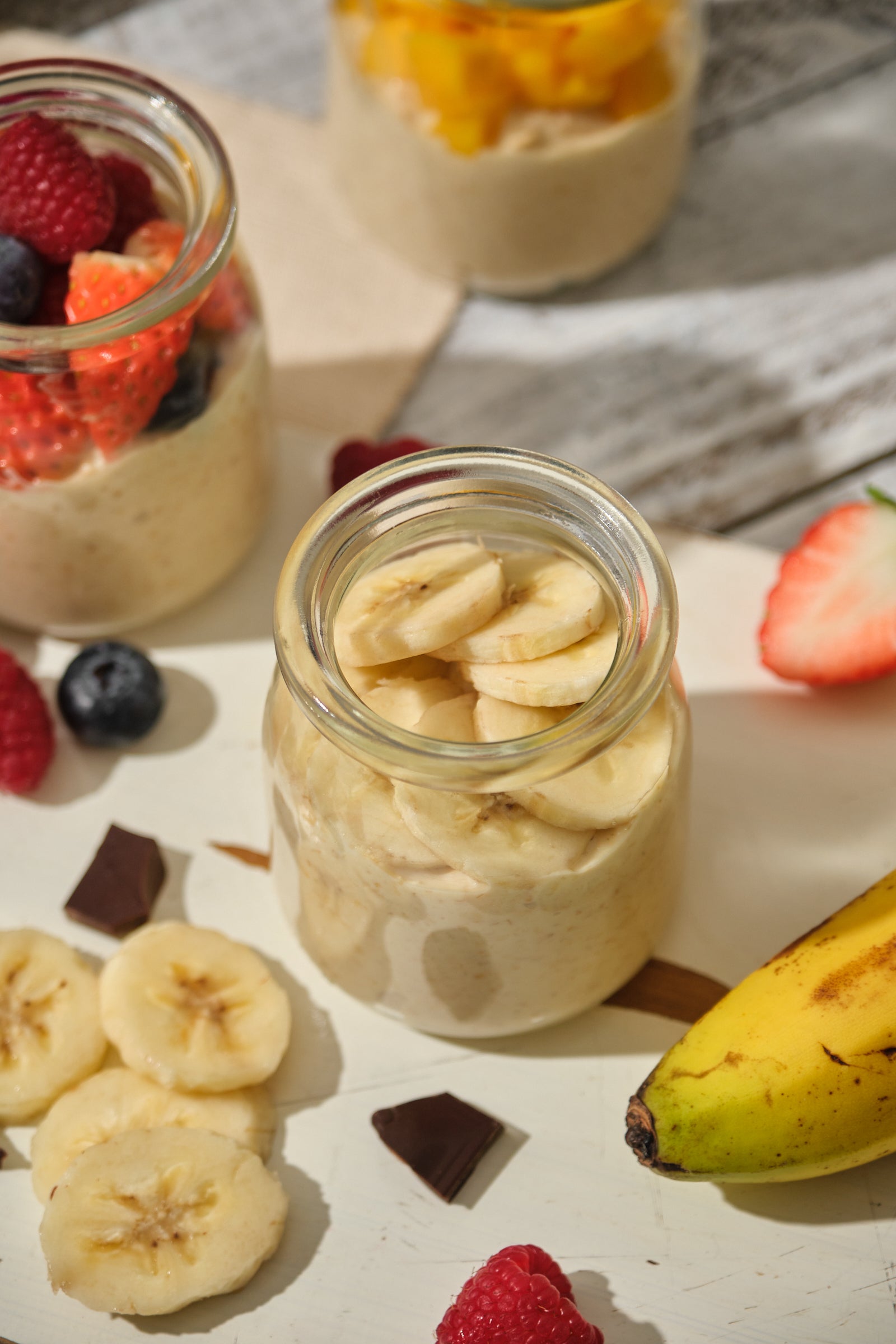 Peanut Butter, Banana & Chocolate Protein Pot – Nutrition Kitchen SG