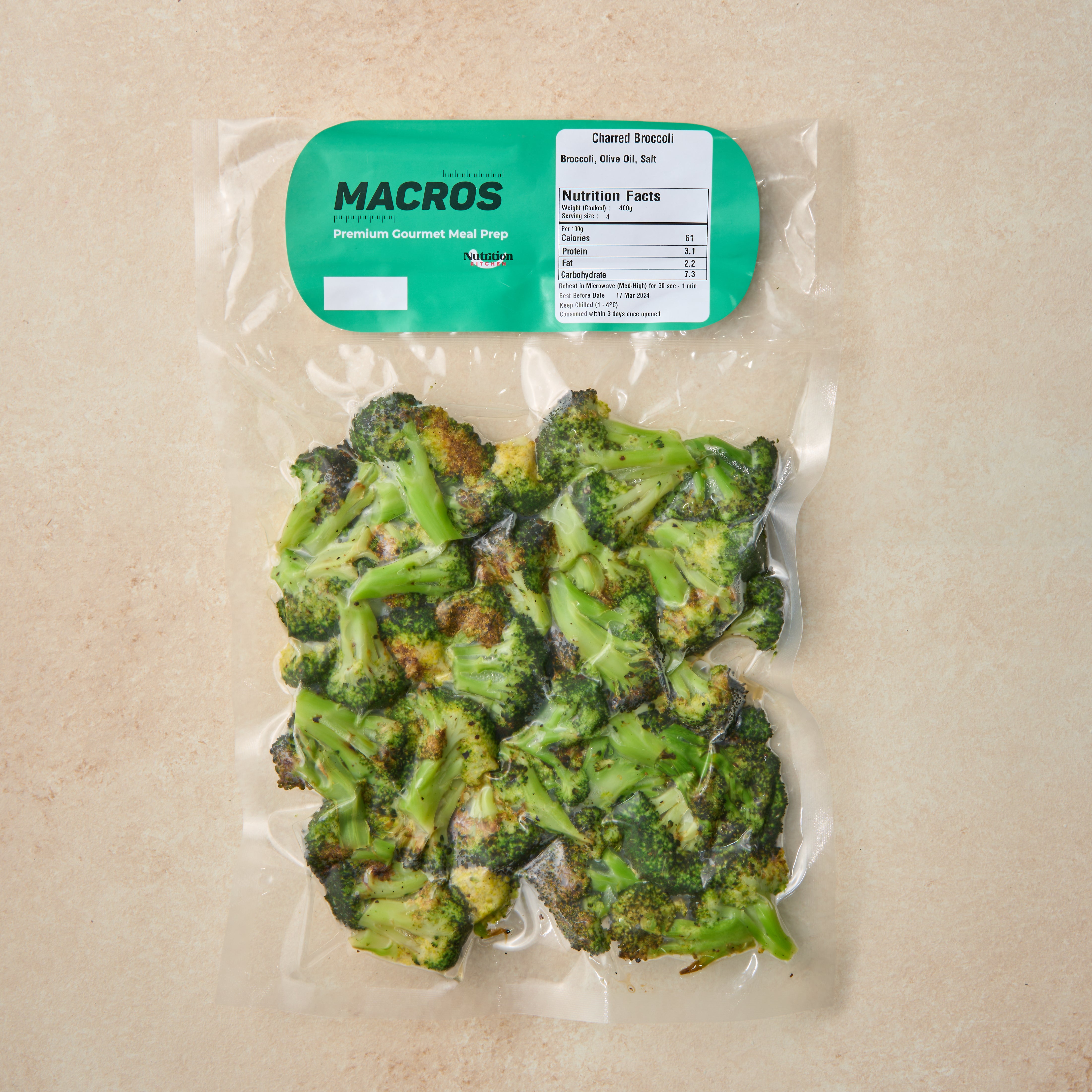 Charred Broccoli – Nutrition Kitchen SG