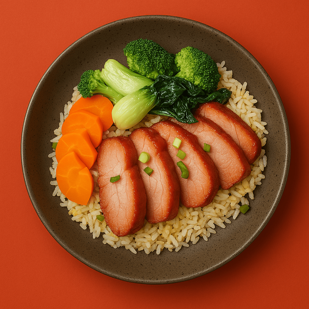 Char Siu Pork With Egg Fried Rice (Signature) – Nutrition Kitchen SG