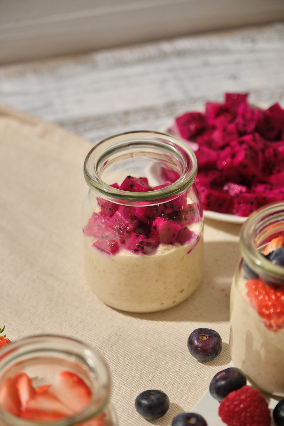 Red Dragonfruit & Pear Protein Pot – Nutrition Kitchen SG