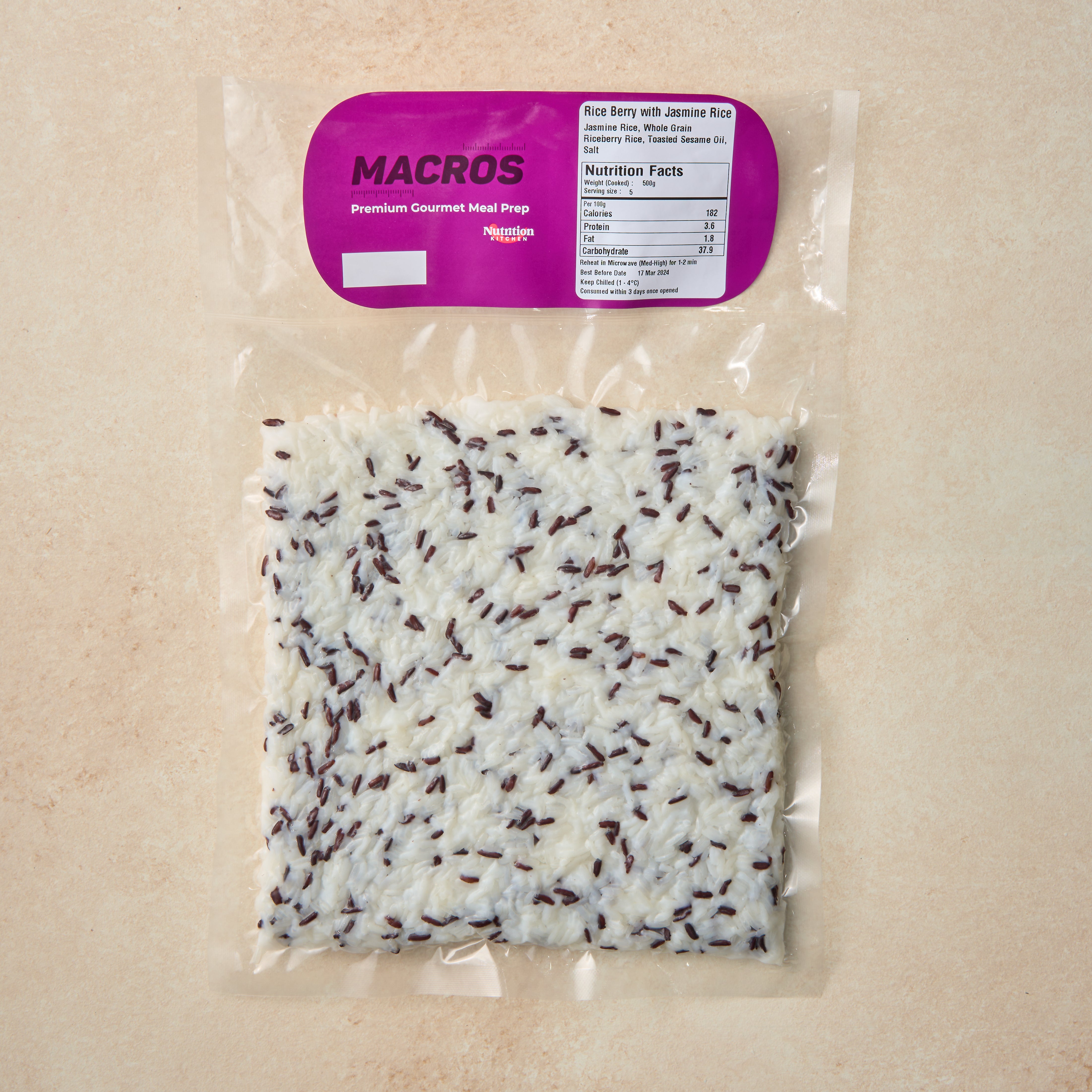 Rice Berry and Jasmine Rice – Nutrition Kitchen SG